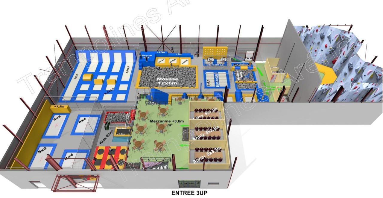 41 FUN STREET – Trampoline Parc & Escalade Indoor à Narbonne